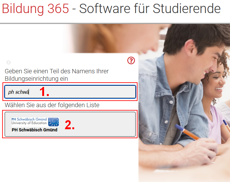 Erwerb und Lizenzierung von Microsoft 365/Office 365 für immatrikulierte Studierende