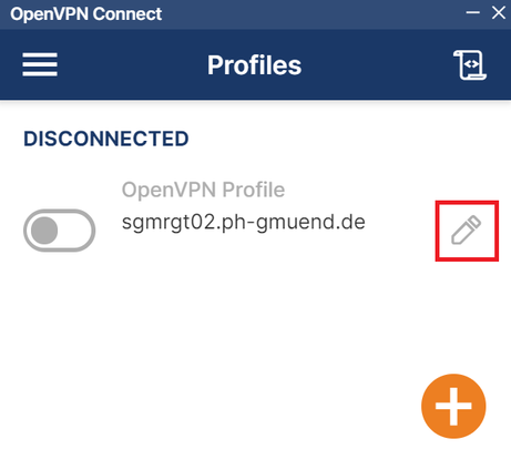 Problemlösungen / Troubleshooting zu OpenVPN Connect
