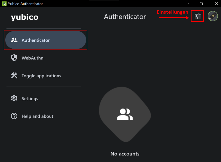 Zwei-Faktor-Authentisierung (2FA) - VPN mit YubiKey und Yubico Authenticator App